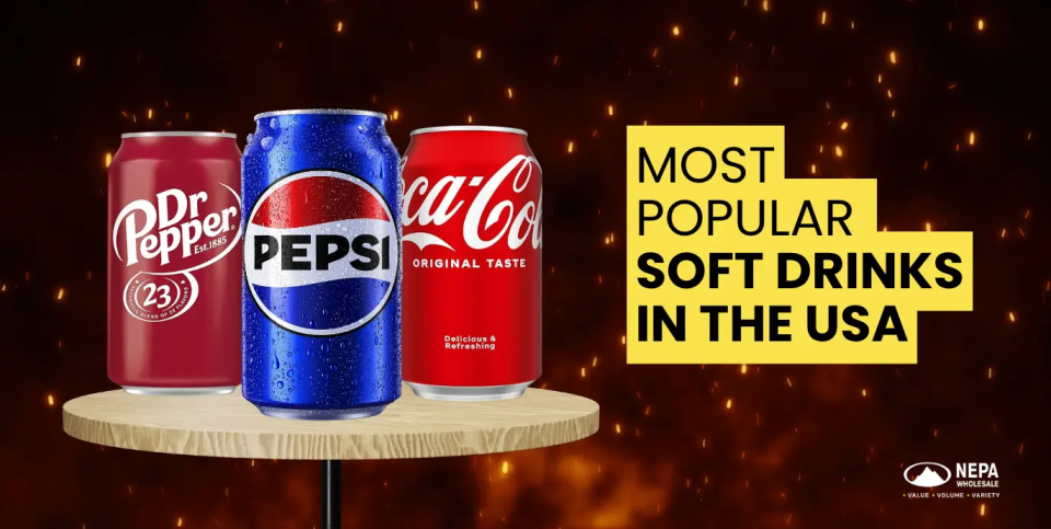 Most Popular Soft Drinks in the USA: Top Brands and Favorites