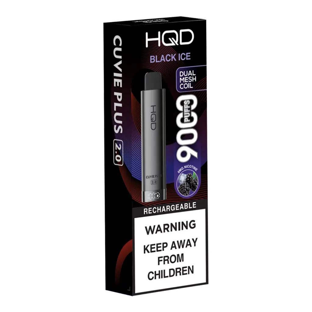 HQD Plus 2.0 0% Nic Disposable Vape | NEPA Wholesale