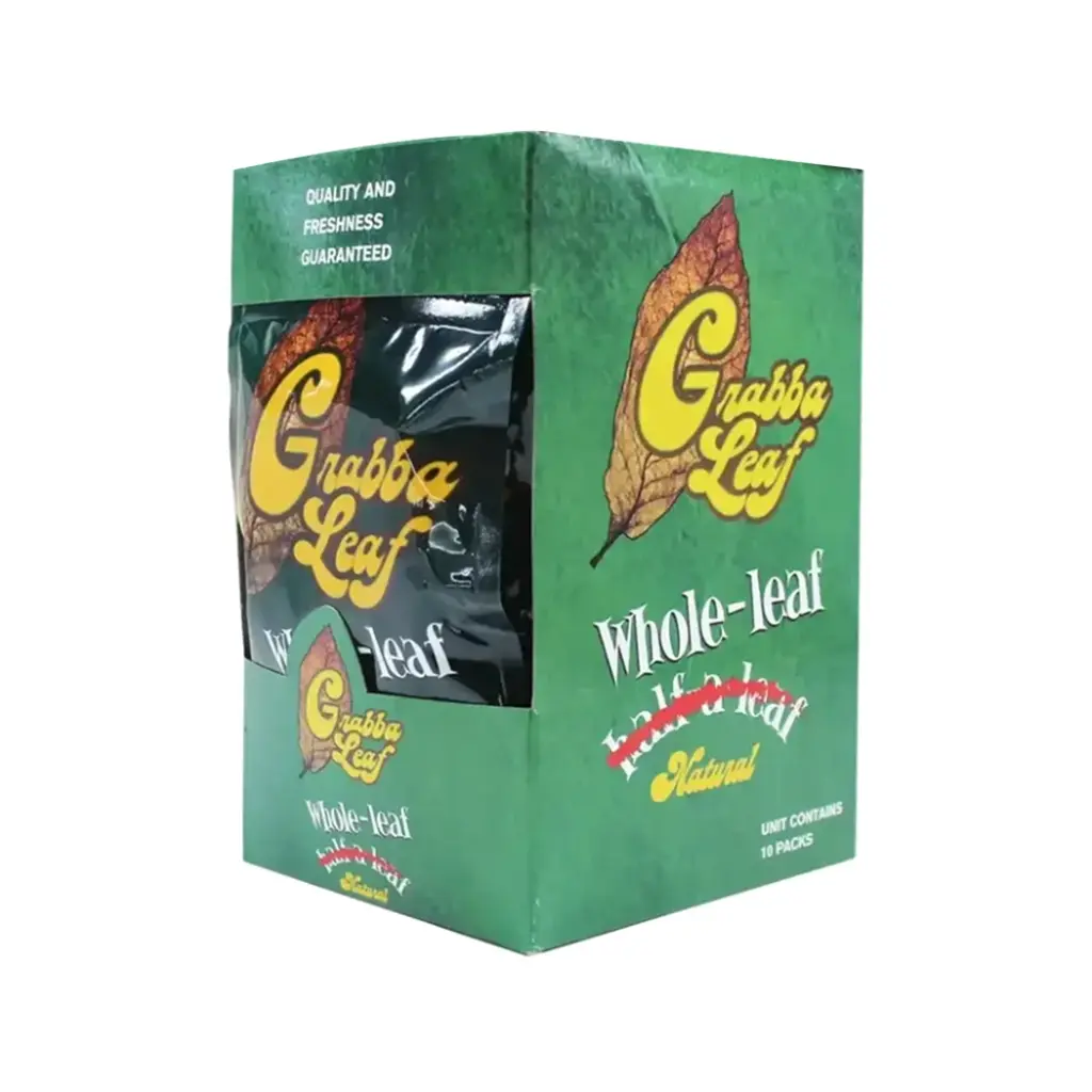 GRABBA LEAF WHOLE LEAF 10 PK | NEPA Wholesale
