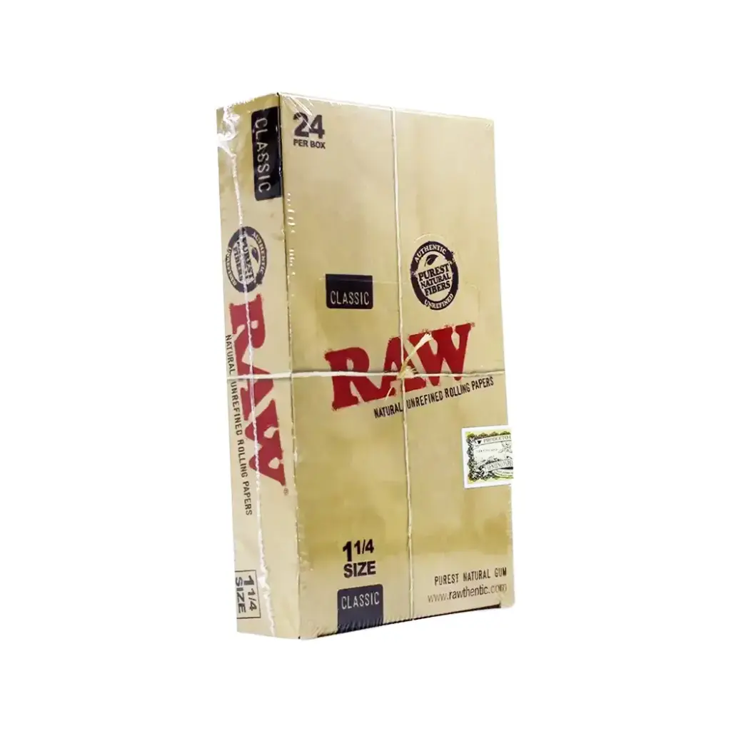 Raw Classic Papers 11/4 Size 24 Per Box | NEPA Wholesale