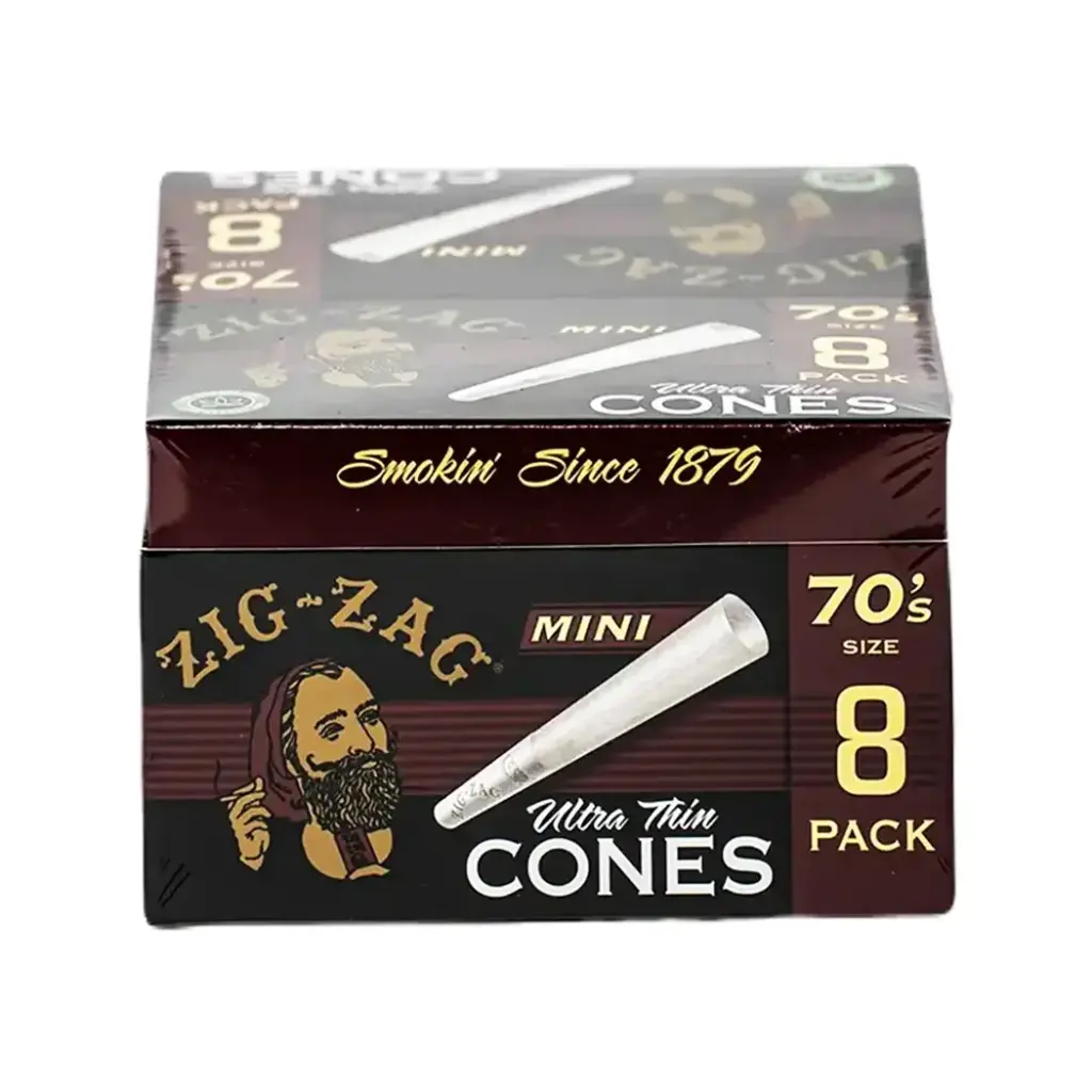 ZIG ZAG CONES 70S 18PK-8 CONES | NEPA Wholesale