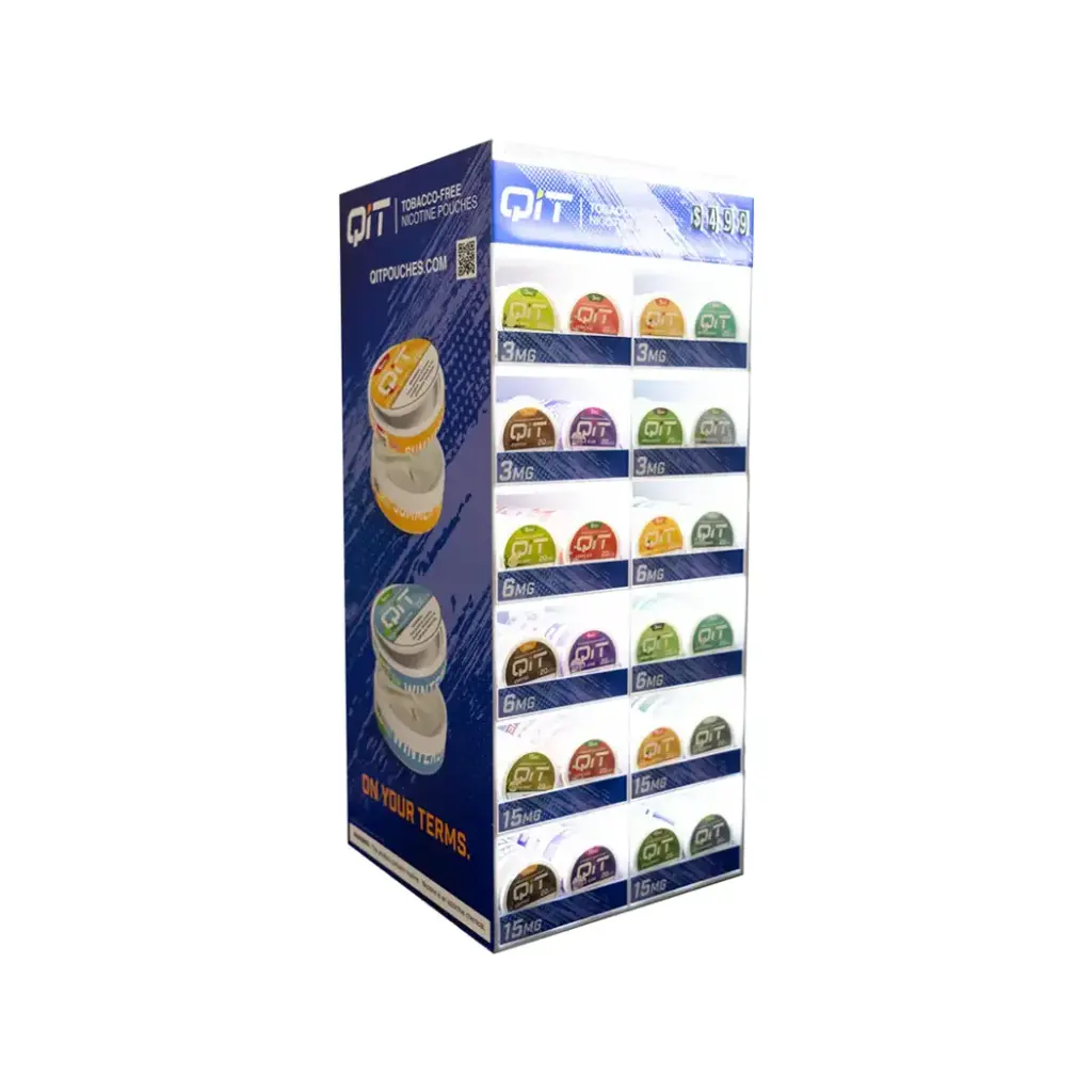 Qit With Assorted 24 Rolls Display | NEPA Wholesale
