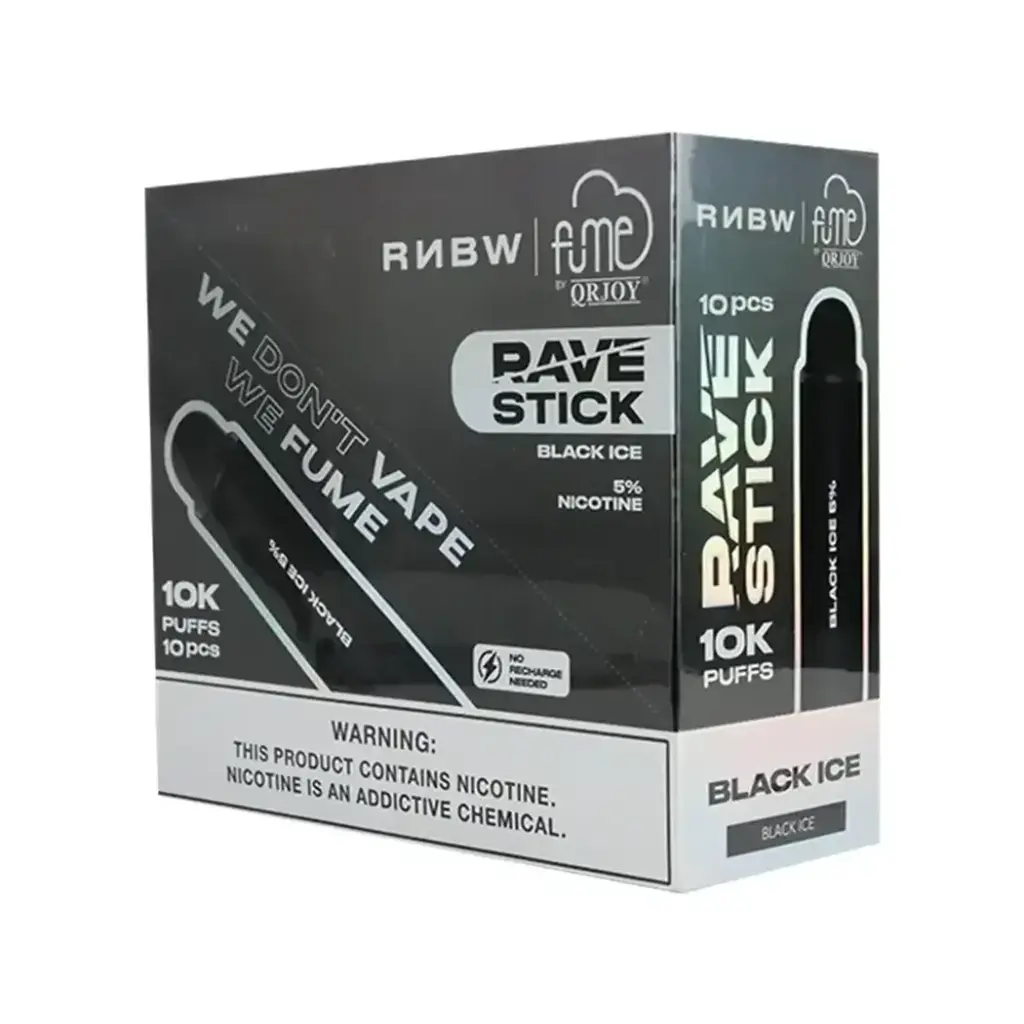 Fume 10PK RNBW 5 Rave Stick – Bold Flavors | NEPA Wholesale