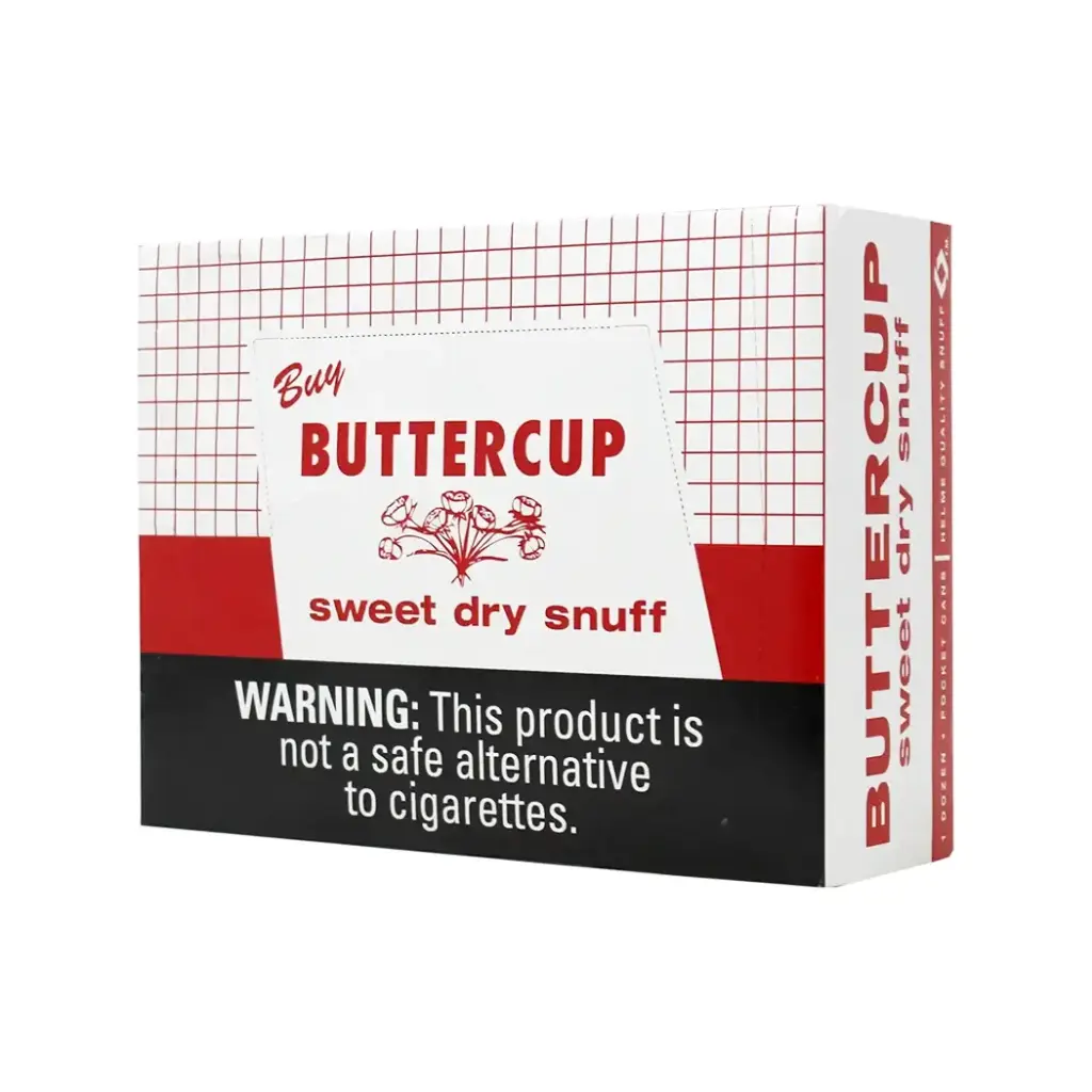 Butter Cup Sweet Dry Snuff – 1 Dozen Cans | NEPA Wholesale